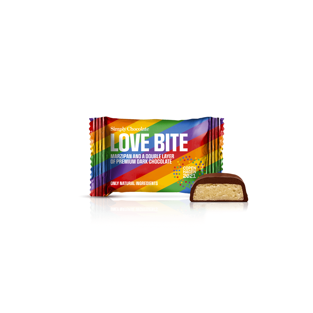 Love Bite Box With 75 Pcs Bites Marzipan And A Double Layer Og Pr Love Bite Box With 75 Pcs Bites Marzipan And A Double Layer Og Pr