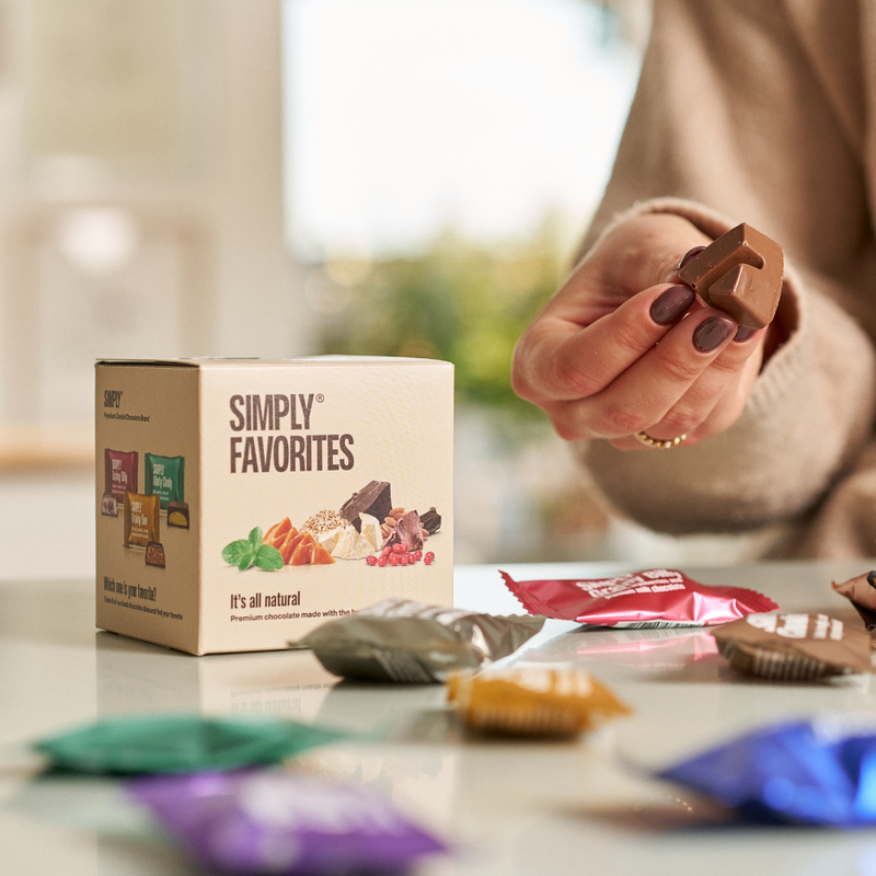 Simply® Chokolade - Premium Dansk Produceret Chokolade