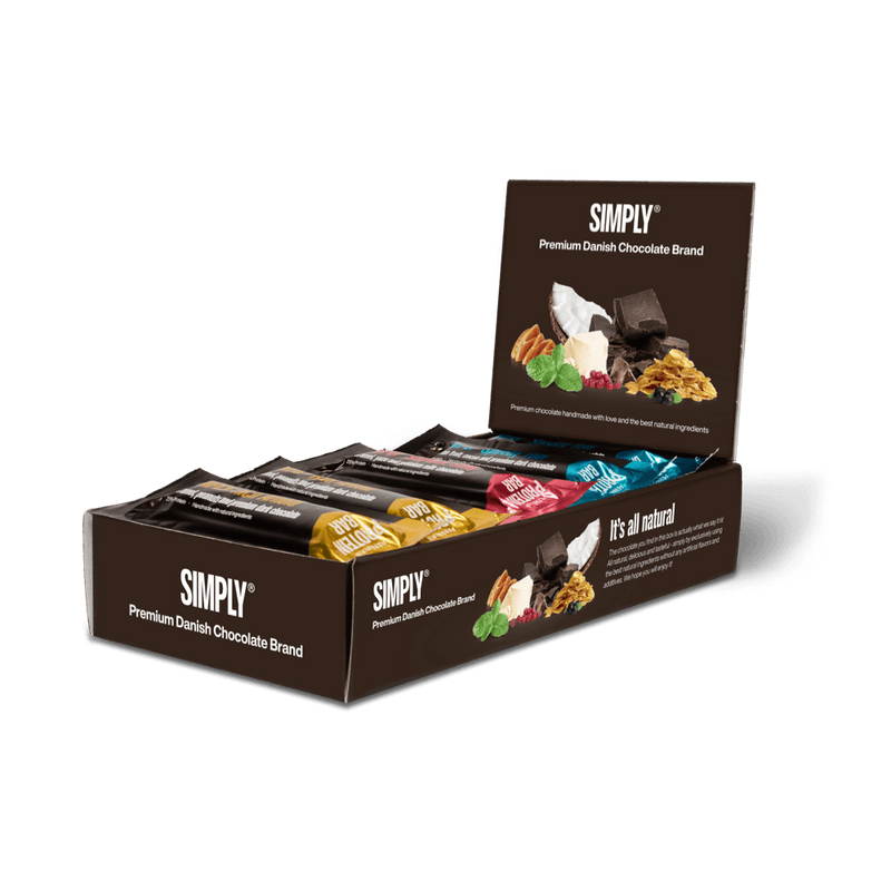 Et bredt udvalg af chokoladeprodukter | SIMPLY