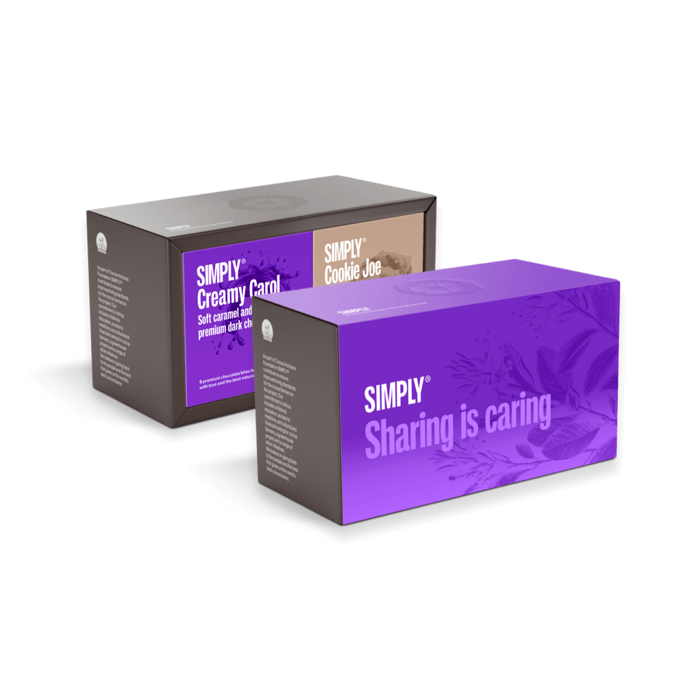 Sharing is caring - Gift box with 2 cubes | Creamy Carol and Simply® C